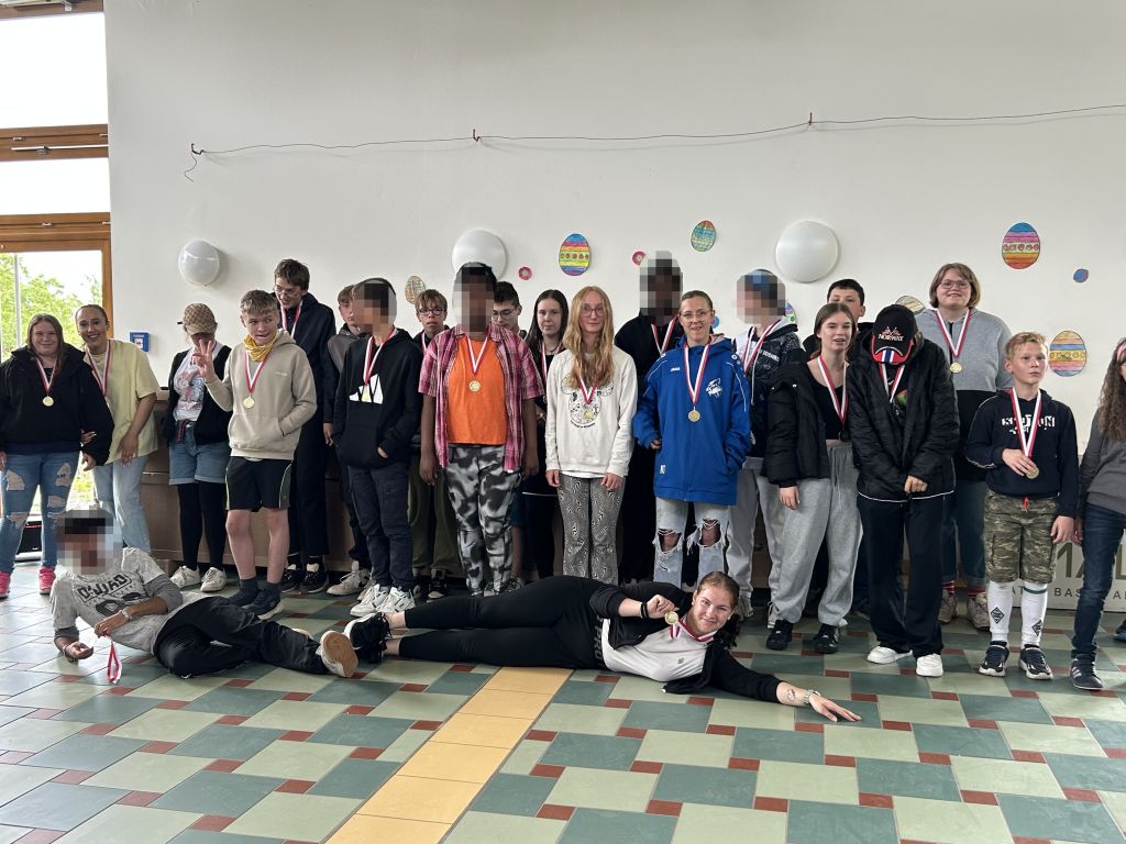 Siegerehrung Sportfest 2025 - Franziskus-Schule Viersen